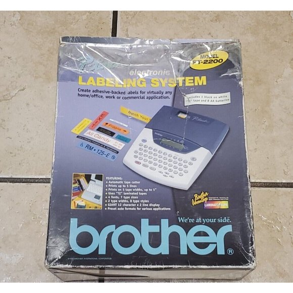 Brother | Other | Brother Model Pt220220 Ptouch Electronic Labeling ...